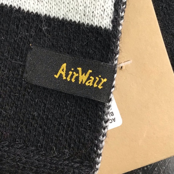 Dr. Martens | Accessories | Dr Martens Mens Black White Airwair Scarf ...